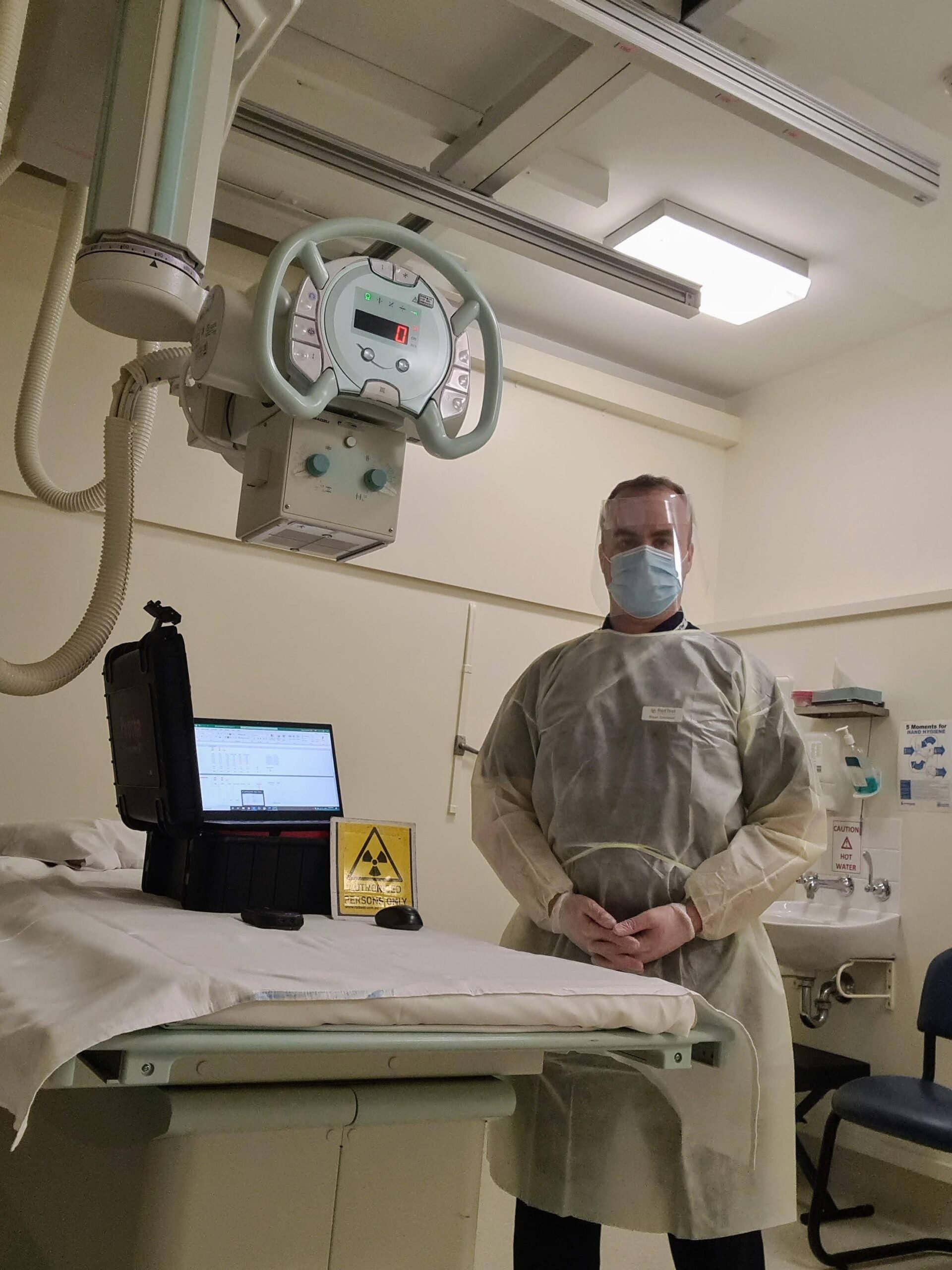 Still working! Radiation safety testing continuing within our COVID ...